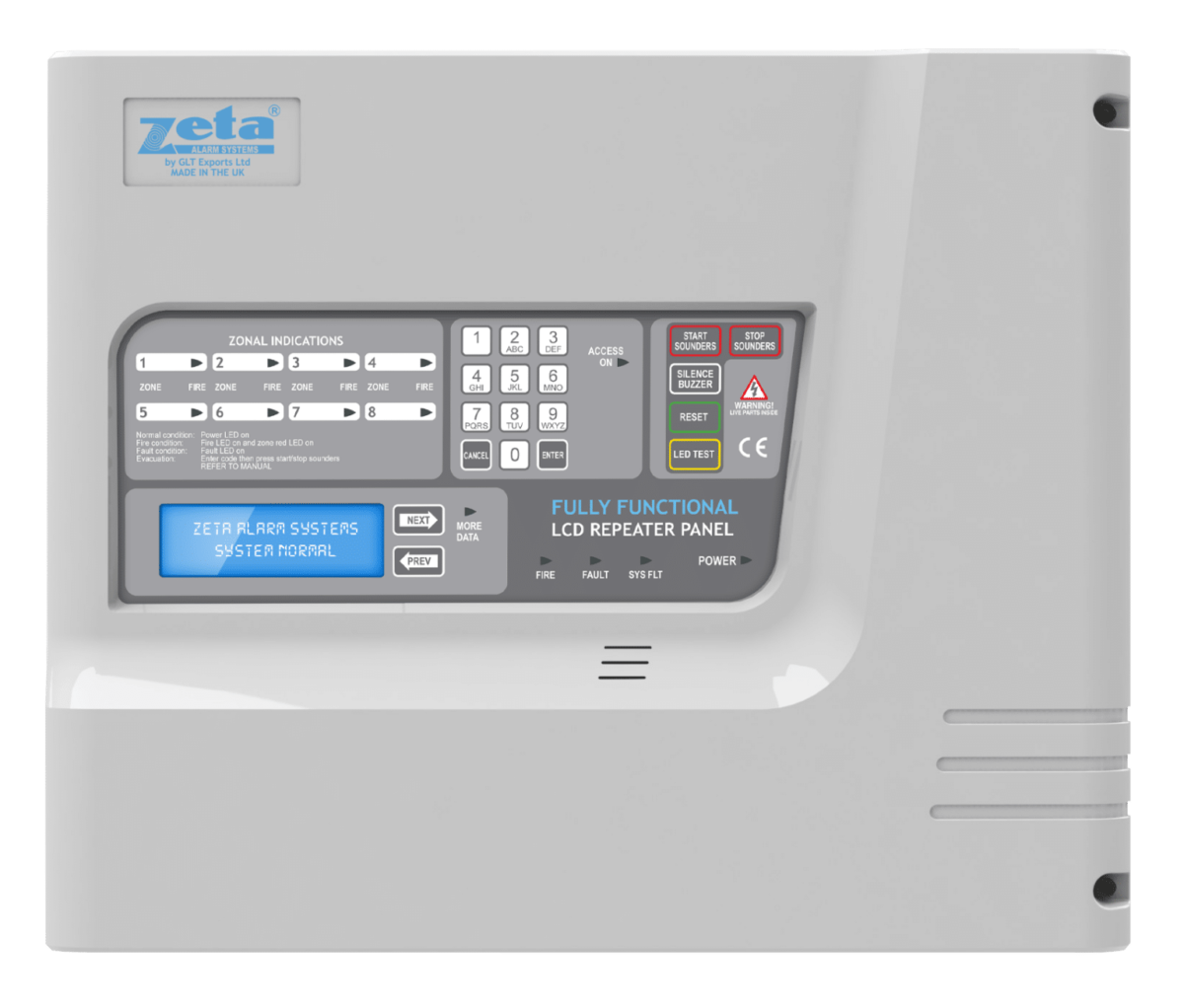 Infinity ID2 Repeater Panel | Fireoff Global Services Limited